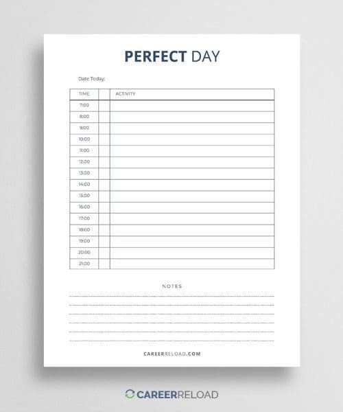 Yearly Planner - Annual Planner - PDF Download - Career Reload