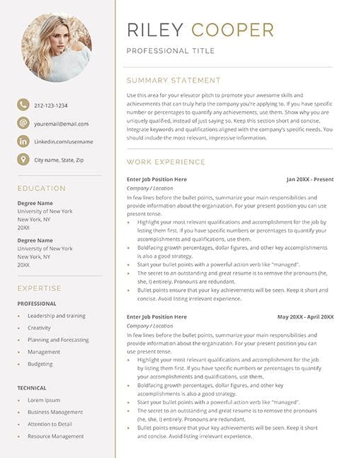 Career Reload - Free Resume Templates and Cover Letters